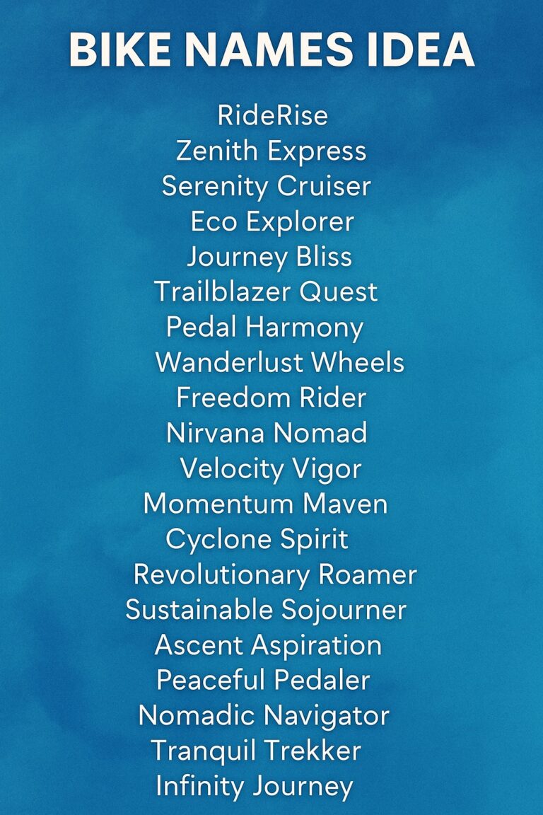 1100+ Bike Names Idea For Boys and Girls 2025