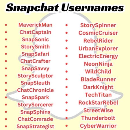 300+ Snapchat Usernames That Are Unique and Catchy - Orange Dip
