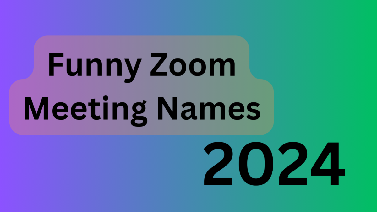 Funny Zoom Meeting Names (Spice Up Your Virtual Gathering) 2024 ...