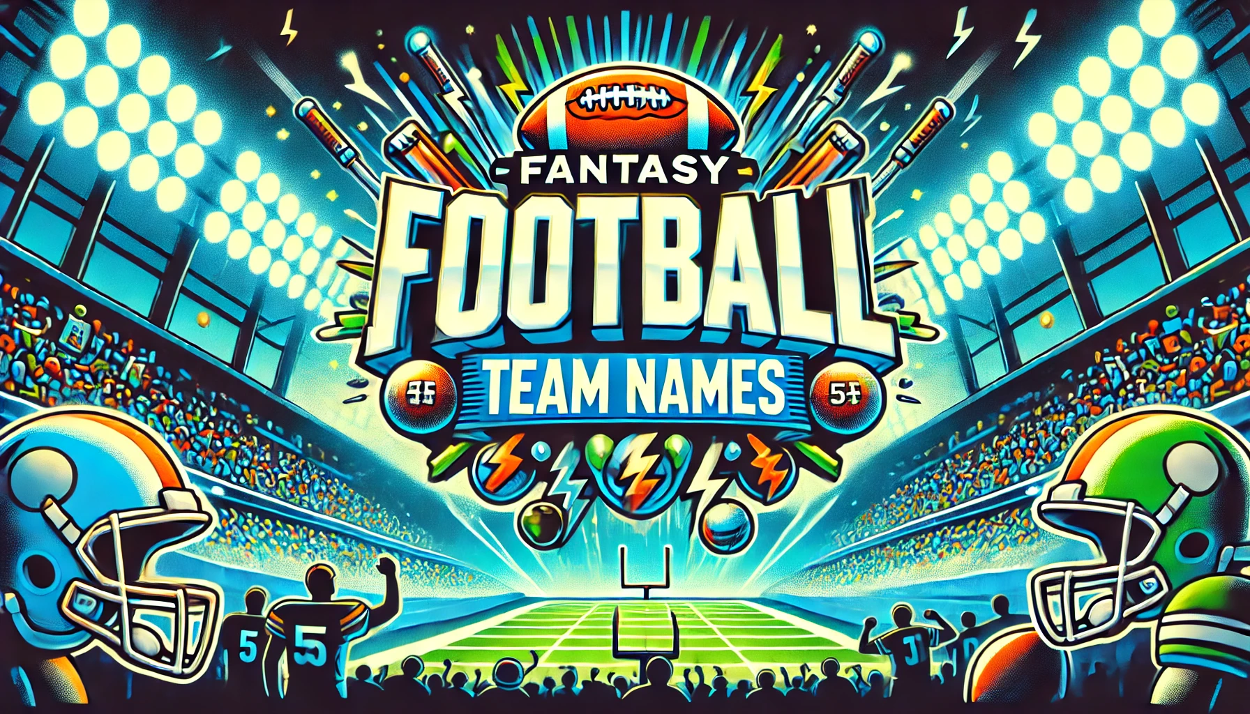 Unique and Funny Fantasy Football Team Names - Orange Dip