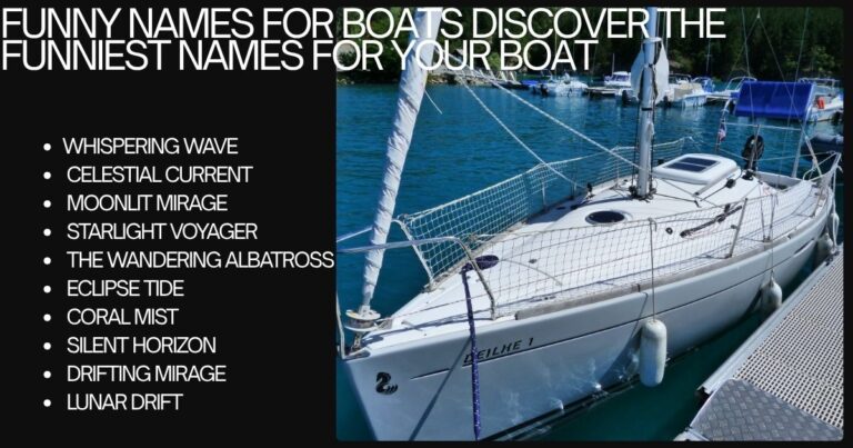 800+ Funny Names For Boats Discover The Funniest Names For Your Boat 2025