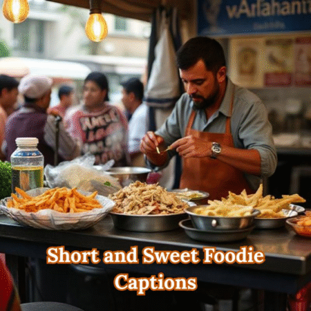 Short and Sweet Foodie Captions