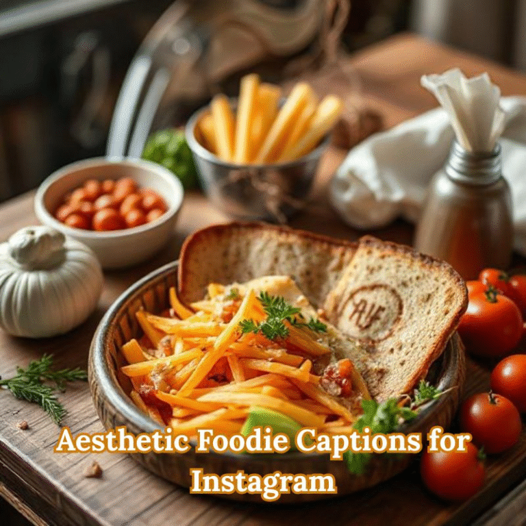 Aesthetic Foodie Captions for Instagram