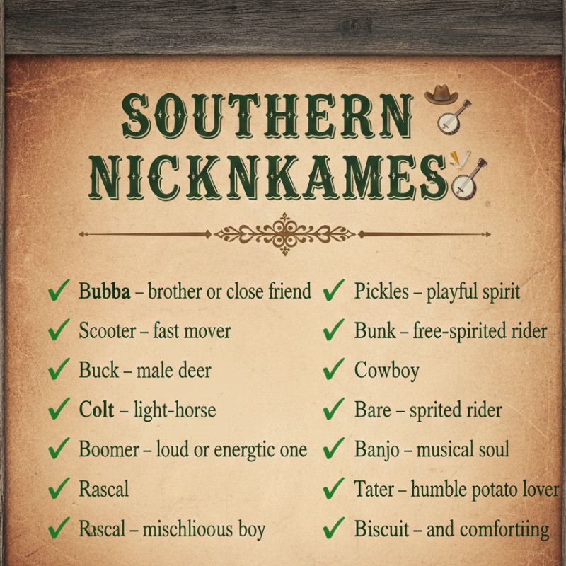 1200+ Best Southern Boy Names With Meanings 2026