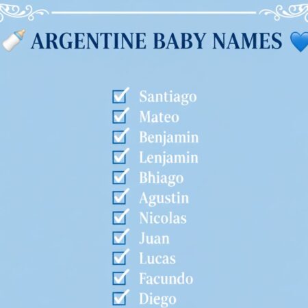 900+ Best Argentine Baby Names You’ll Adore 2026